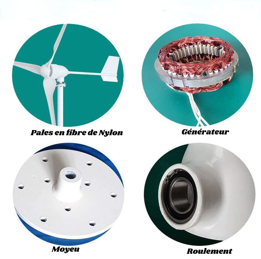 Eolienne domestique 2000w Heragos | Eolienne-Heragos