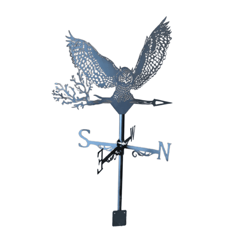 Girouette de jardin avec indicateur vent | Eolienne-Heragos